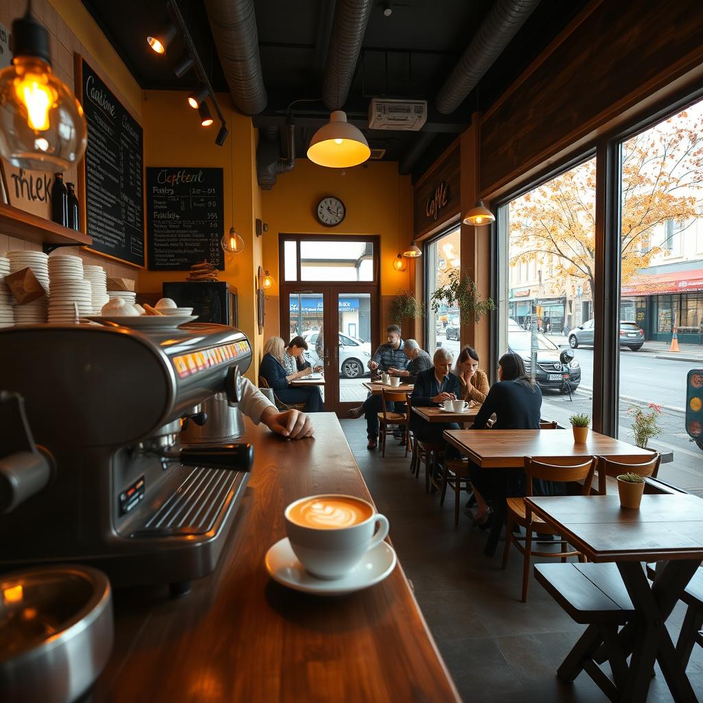 Charming Coffee Shop Vibes