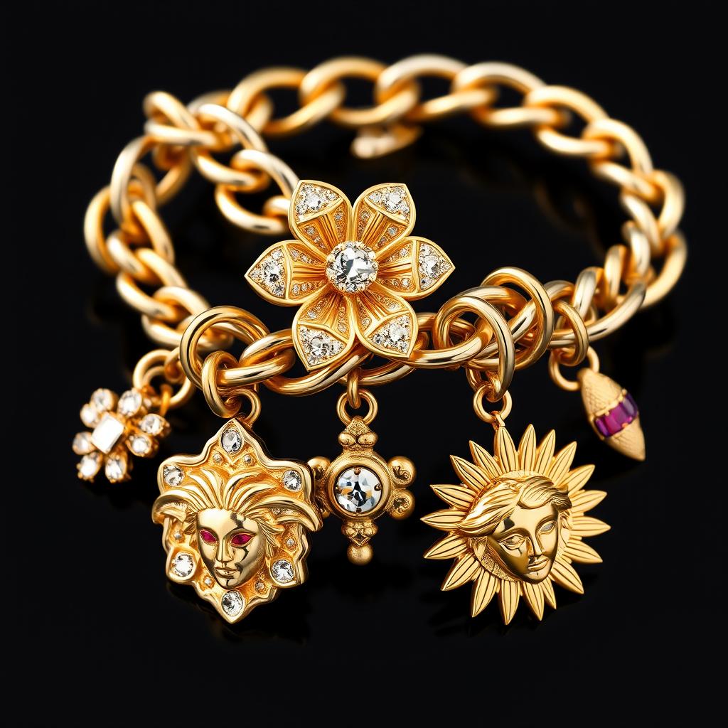 Exquisite Dior x Versace Jewelry Collaboration