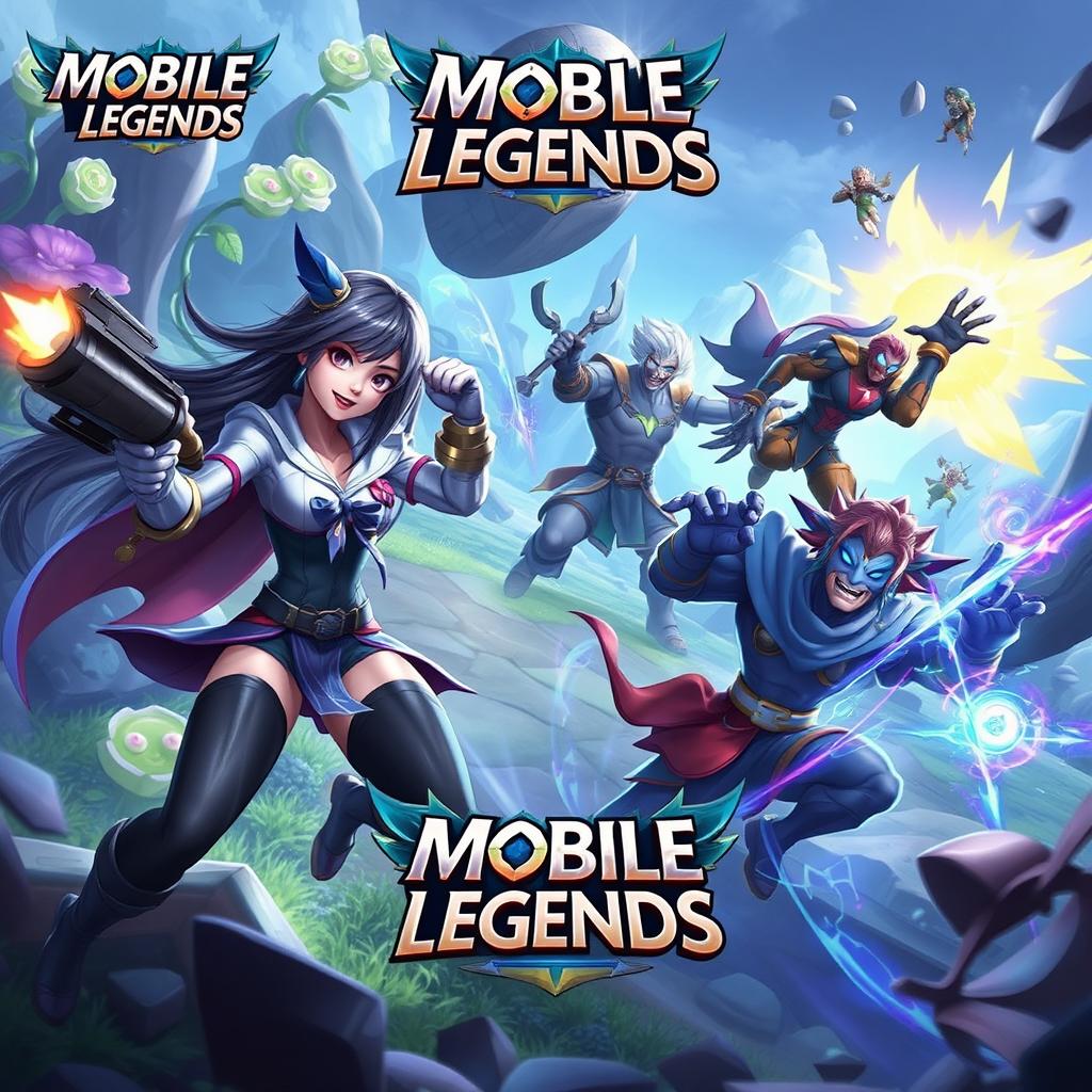 Epic Clash: Mobile Legends Heroes Unite!