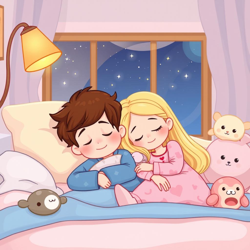 Peaceful Dreams: Siblings in Slumber