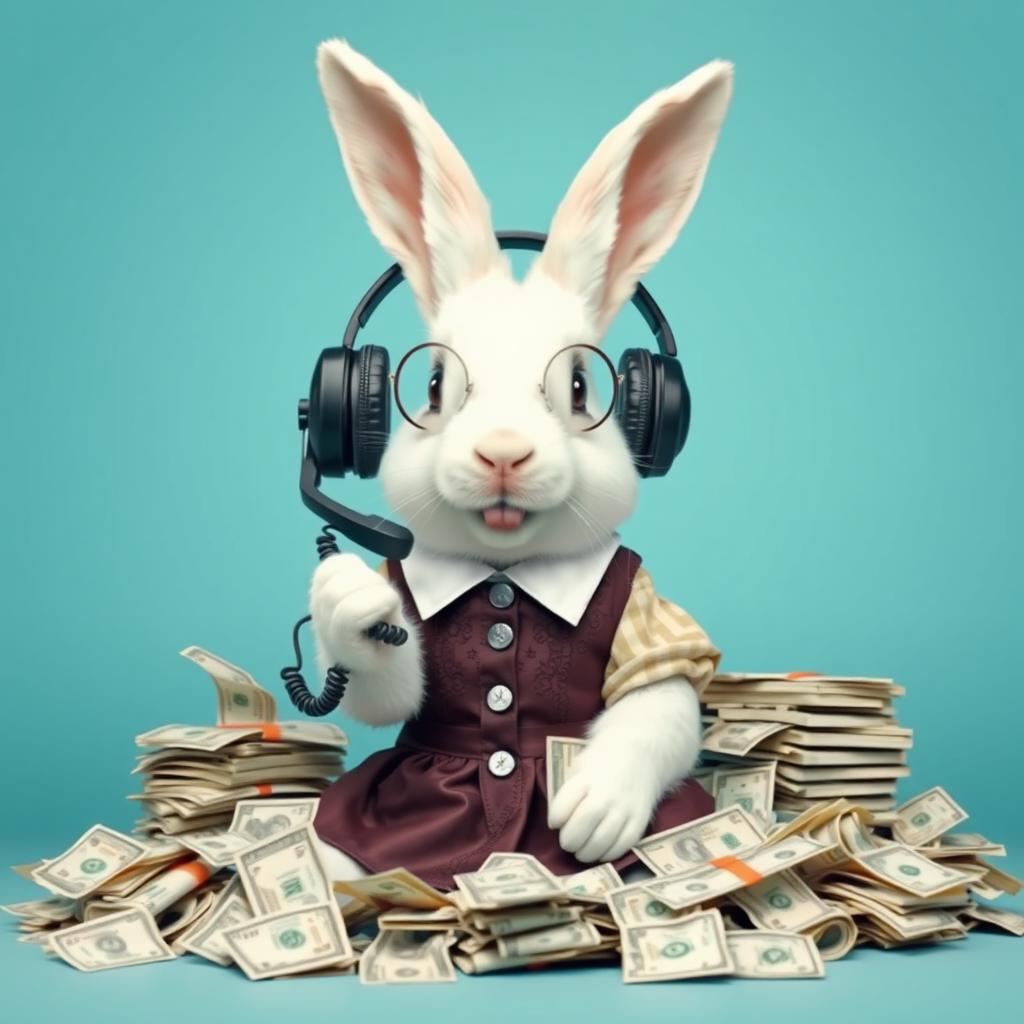 Chic Operator: The Money-Making Rabbit