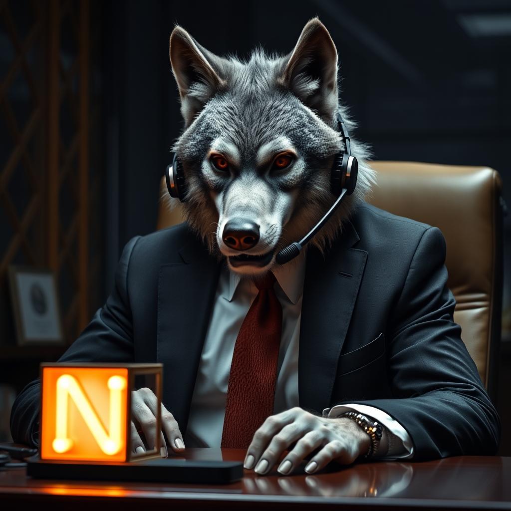 Werewolf in a Business Suit: A Unique Blend of Professionalism and Fantasy