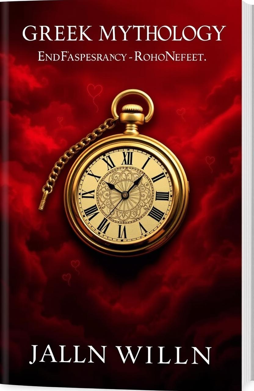 Enchanting Book Cover for Greek Mythology Romance