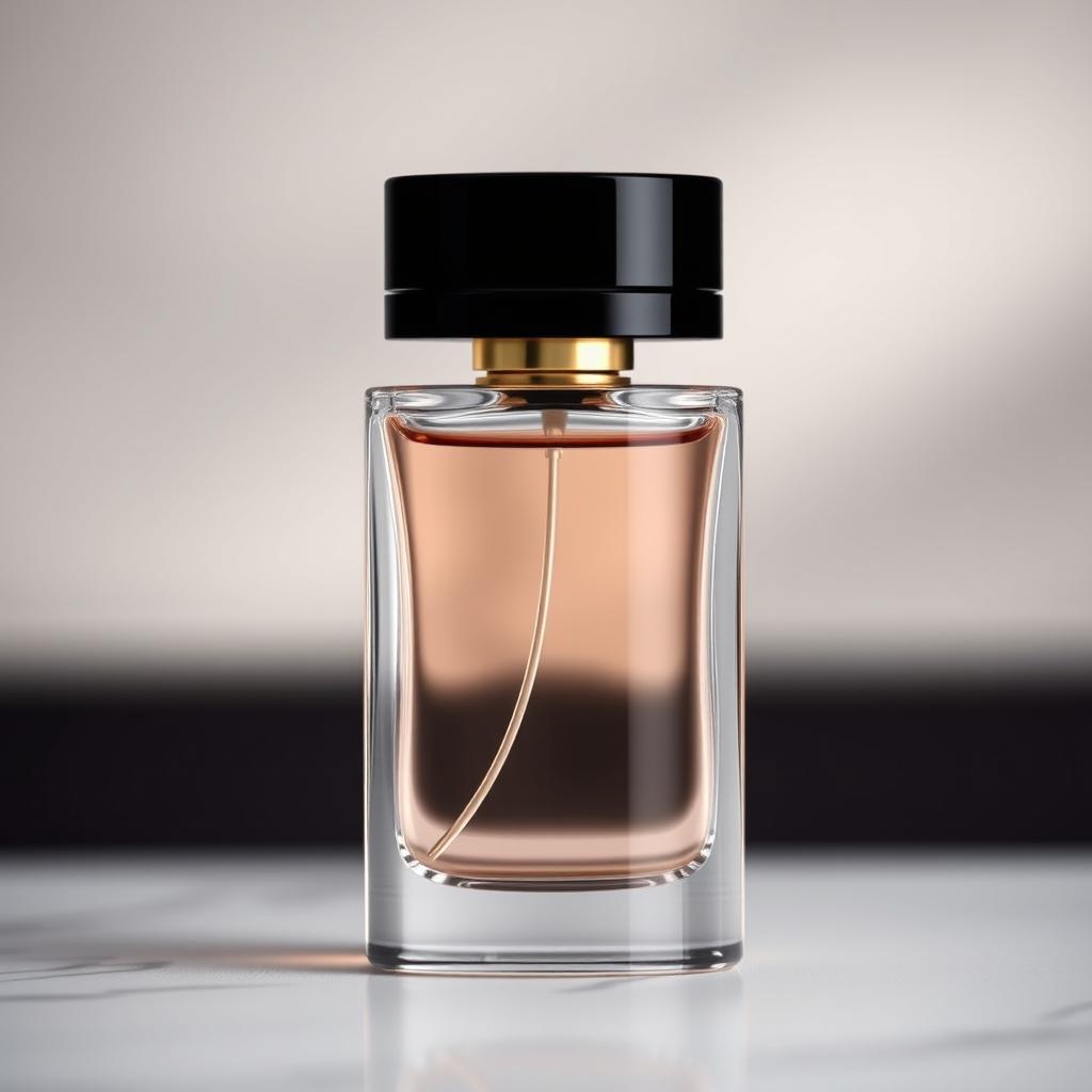 Sleek Elegance: 100ml Perfume Bottle Design