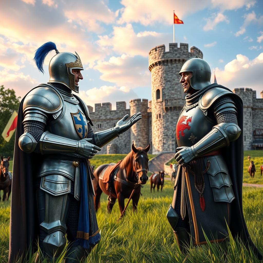 Engaging Tales of Valor: Knights in Armor