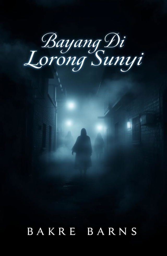 Bayang Di Lorong Sunyi - A Chilling Horror Novel Cover