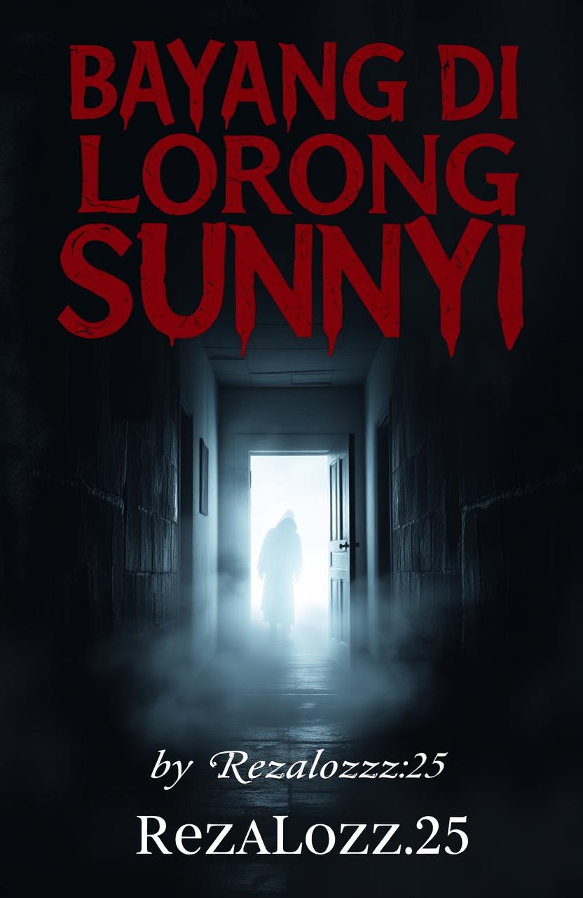 Bayang Di Lorong Sunyi - A Chilling Horror Novel Cover