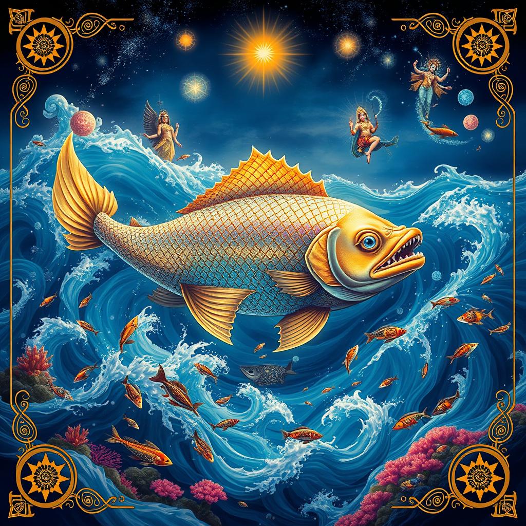 Matsya: The Divine Fish Avatar of Lord Vishnu