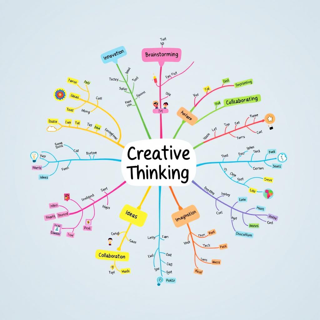 Unleash Your Creativity: Mind Map of Creative Thinking