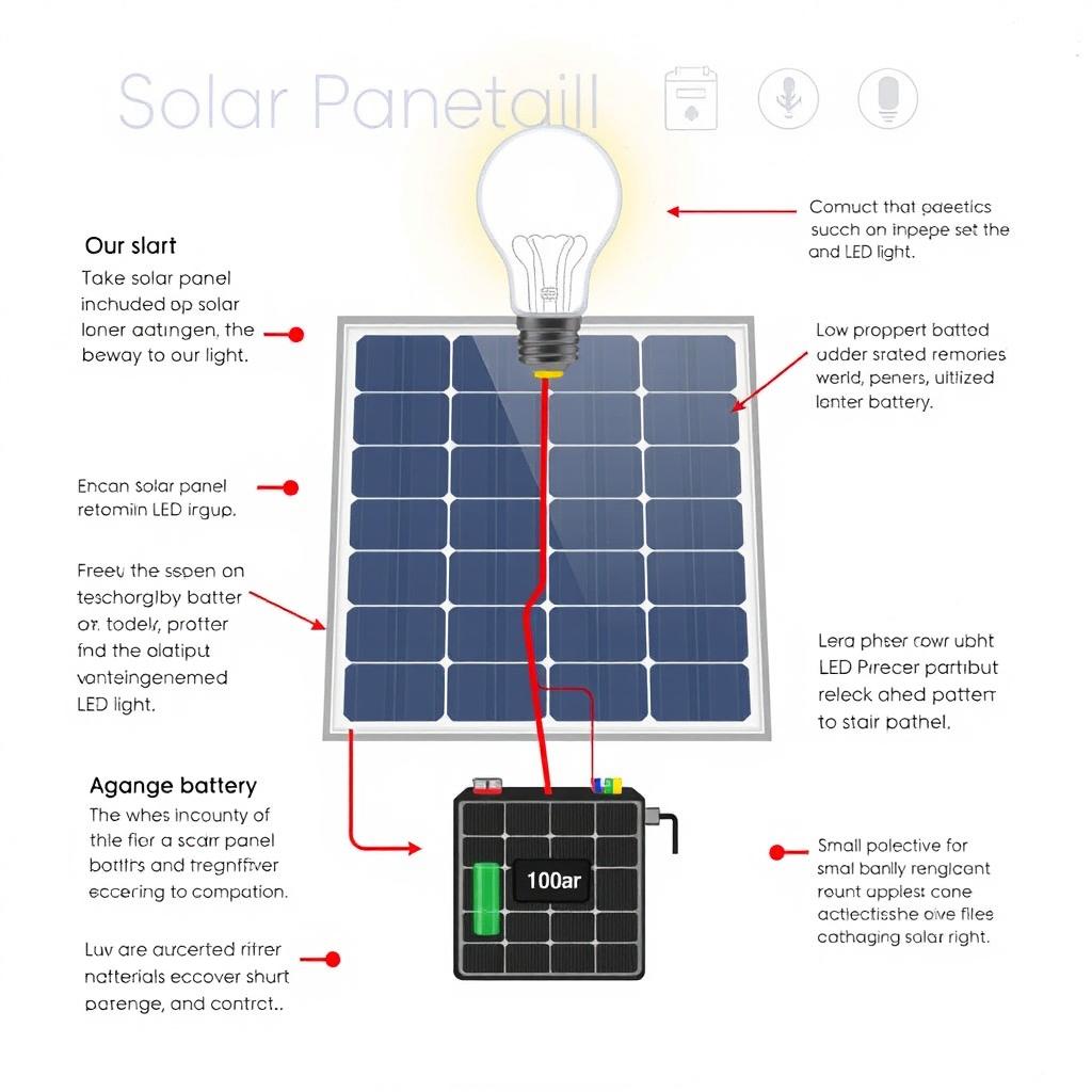 DIY Solar Panel Installation: Light Up with LEDs