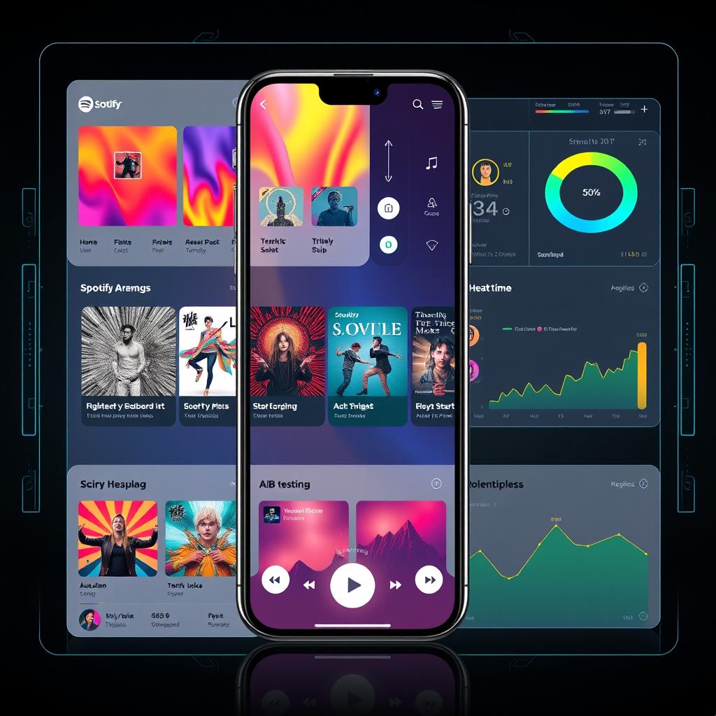 Revolutionary Spotify UI: Eye-Tracking & Heatmap Overlay