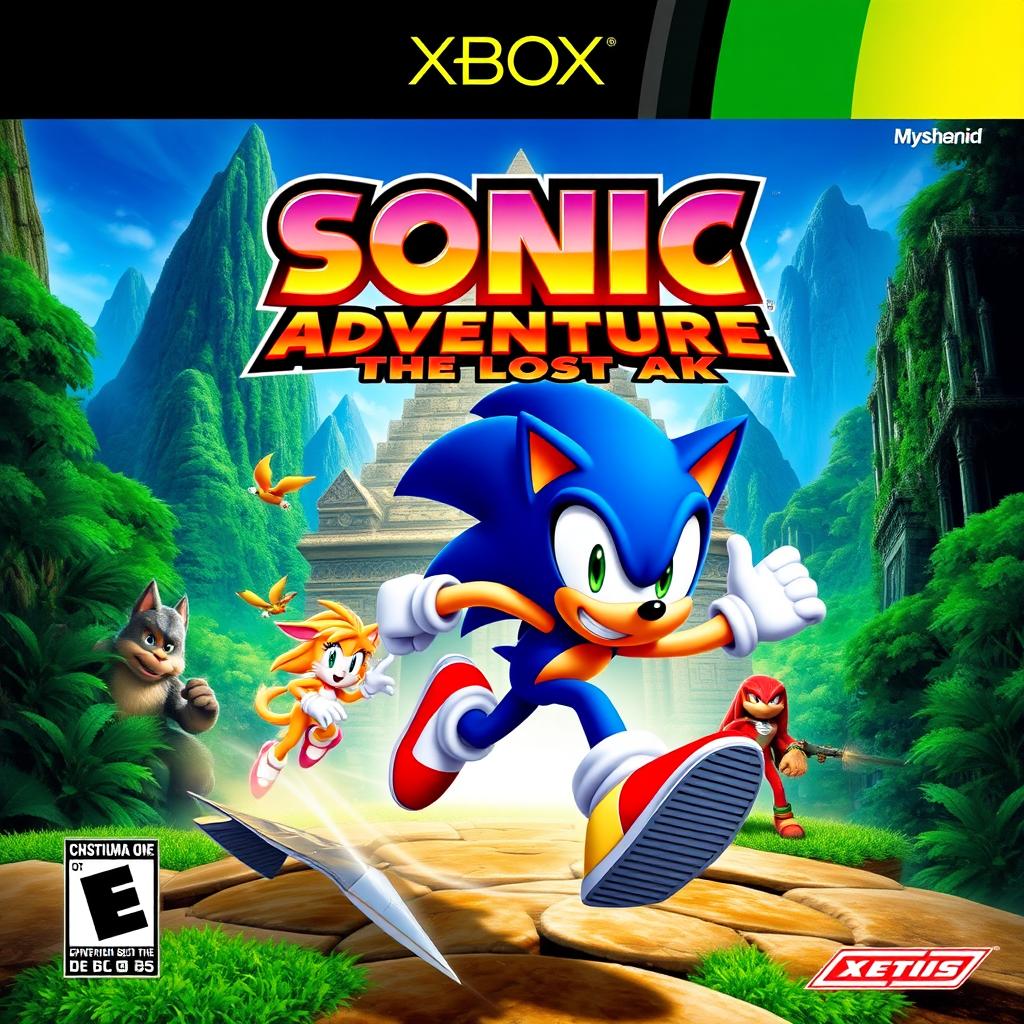 Sonic Adventure of The Lost Ark | Dynamic Game Cover Art