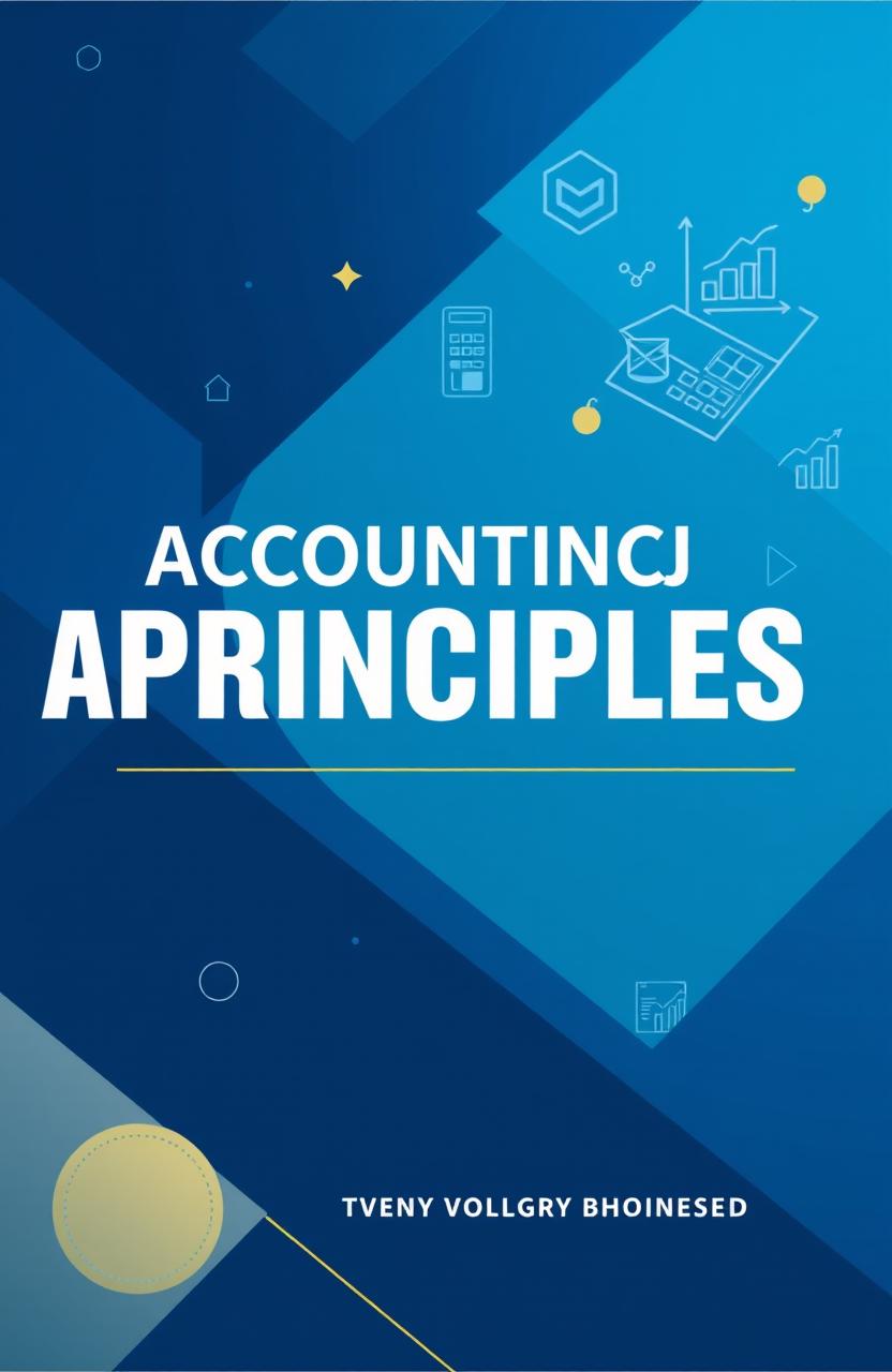 Professional Accounting Book Cover Design