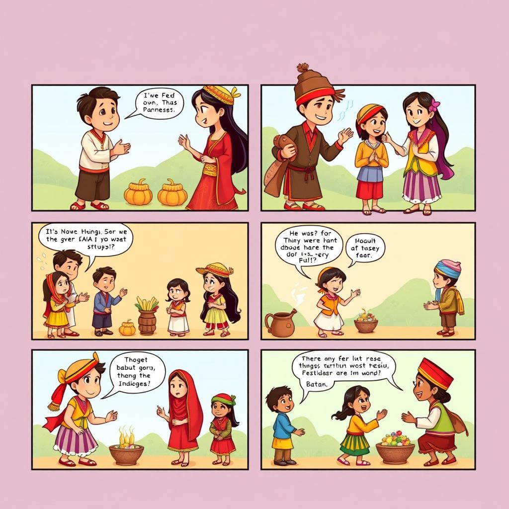 Dive into Indonesia: A Colorful Cultural Comic Adventure