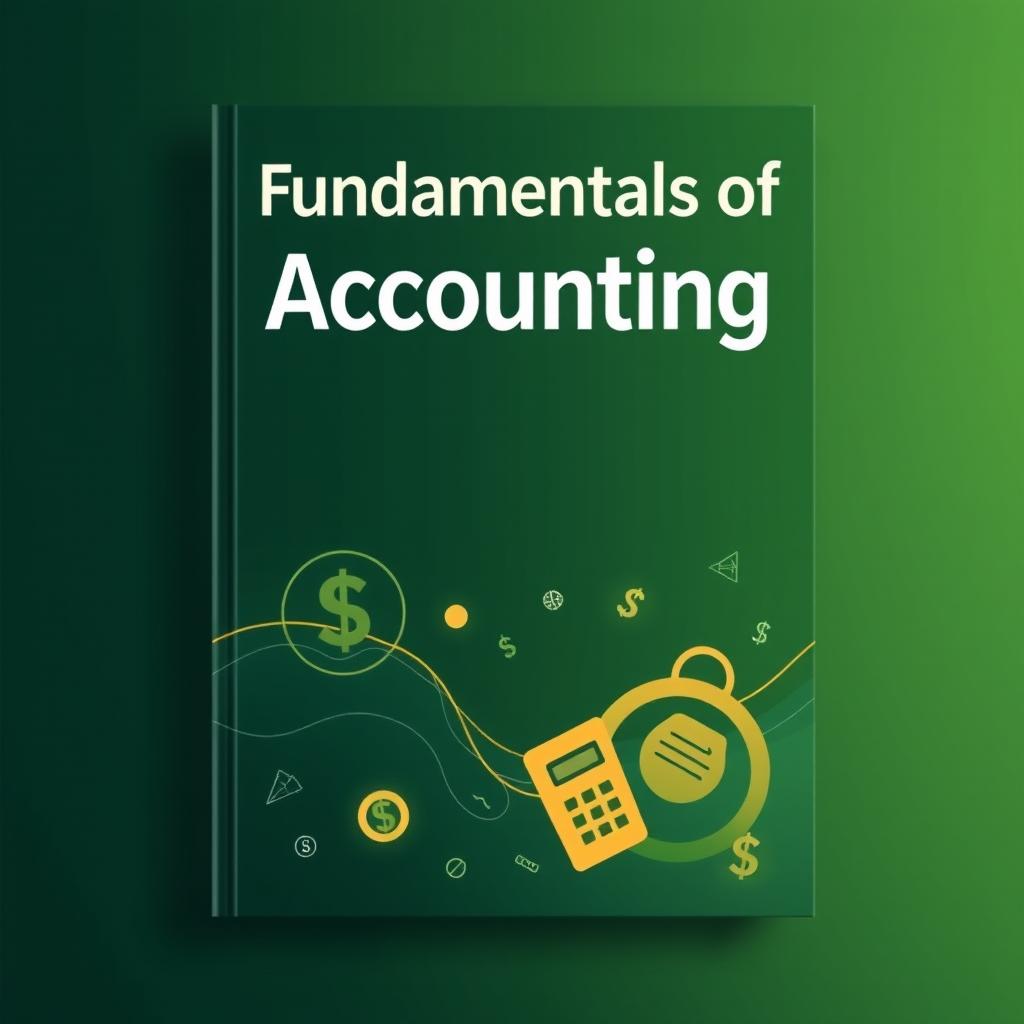 Sleek & Sophisticated Accounting Book Cover