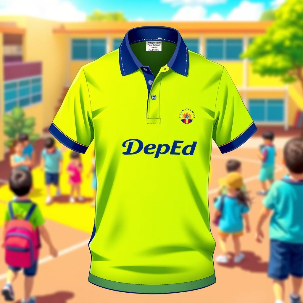 Vibrant DepEd School Polo Shirt