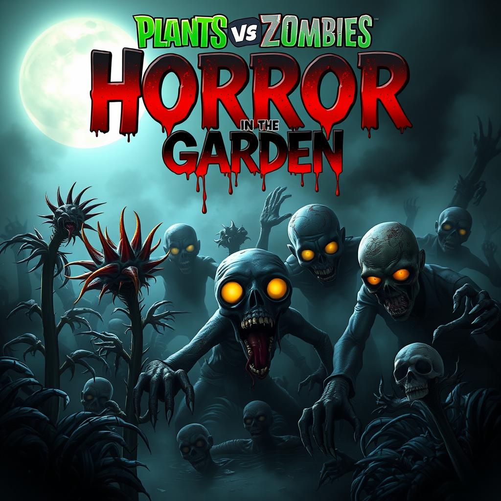 Unearthly Garden: Horror Meets Plants vs Zombies