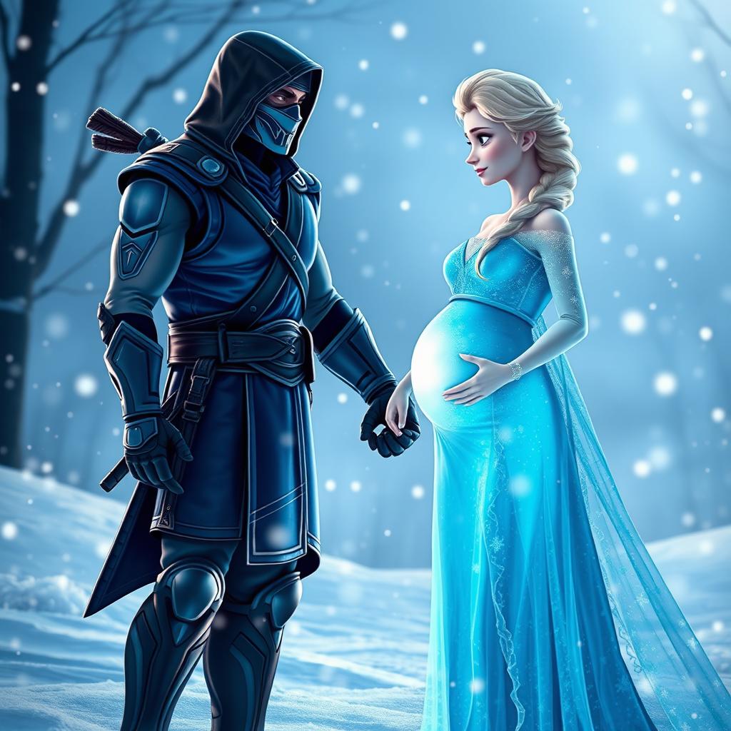 Elsa & Sub-Zero: A Magical Winter Love Story