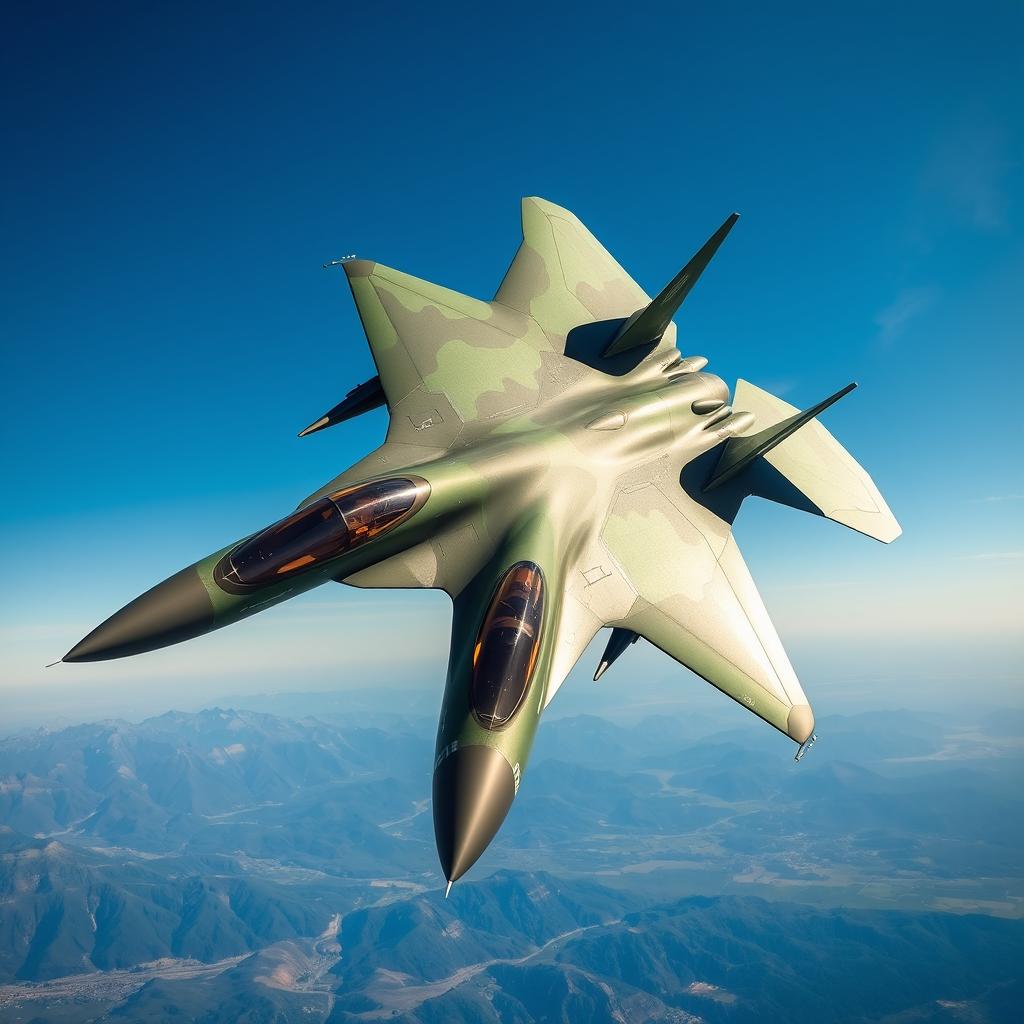 Futuristic F-189 Fighter Jet: Speed and Agility Unleashed