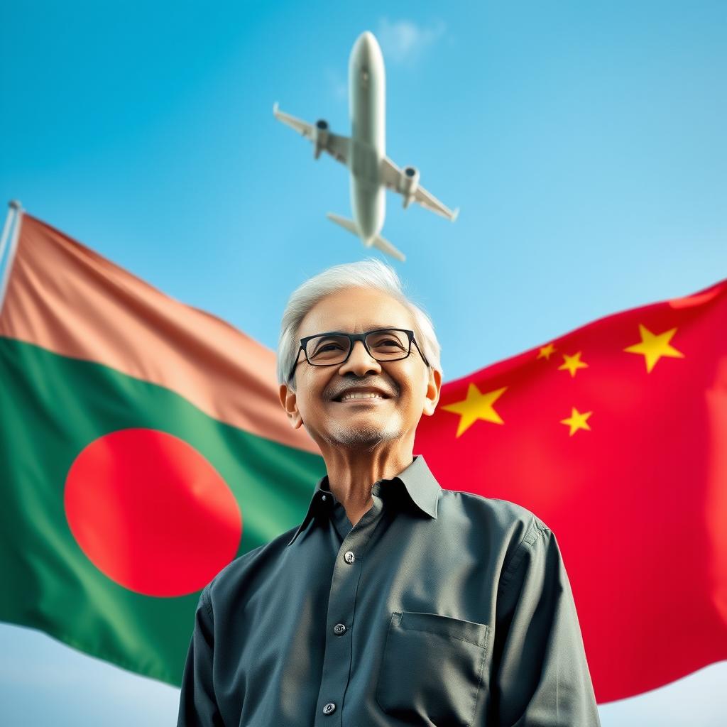 Portrait of Dr. Yunus: A Symbol of Collaboration and Hope