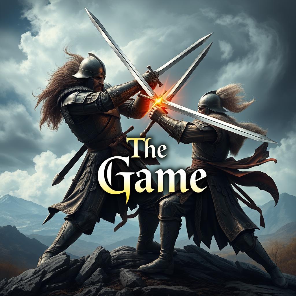 Epic Duel: Two Fierce Warriors in Action