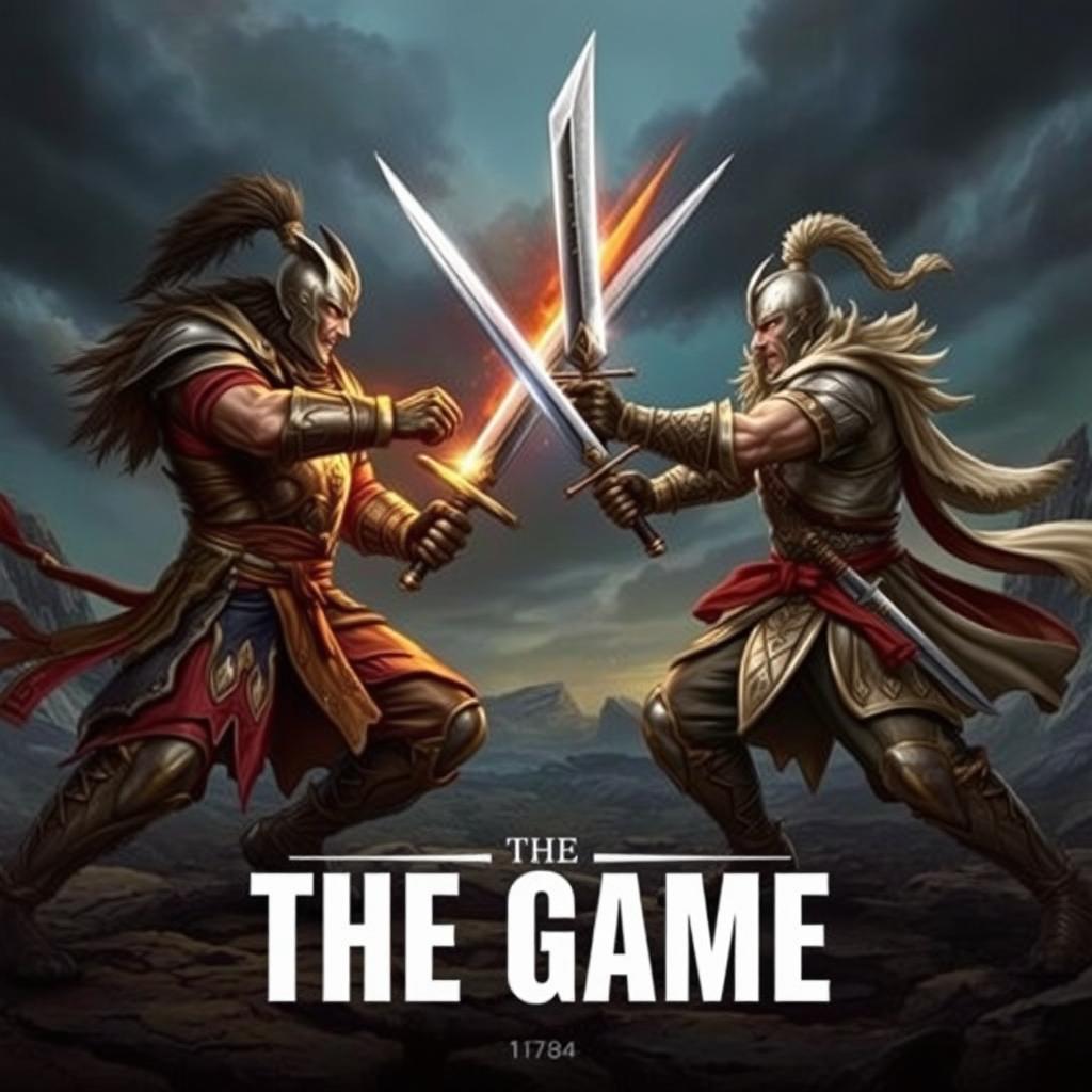 Clash of Titans: Fierce Duelists with Twin Blades