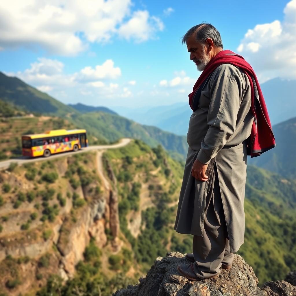 Heartfelt Farewell in Nepal: A Father and Son's Journey
