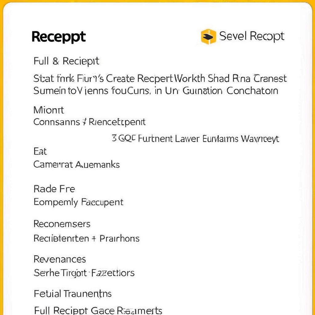 Realistic Bank Transfer Receipt Design