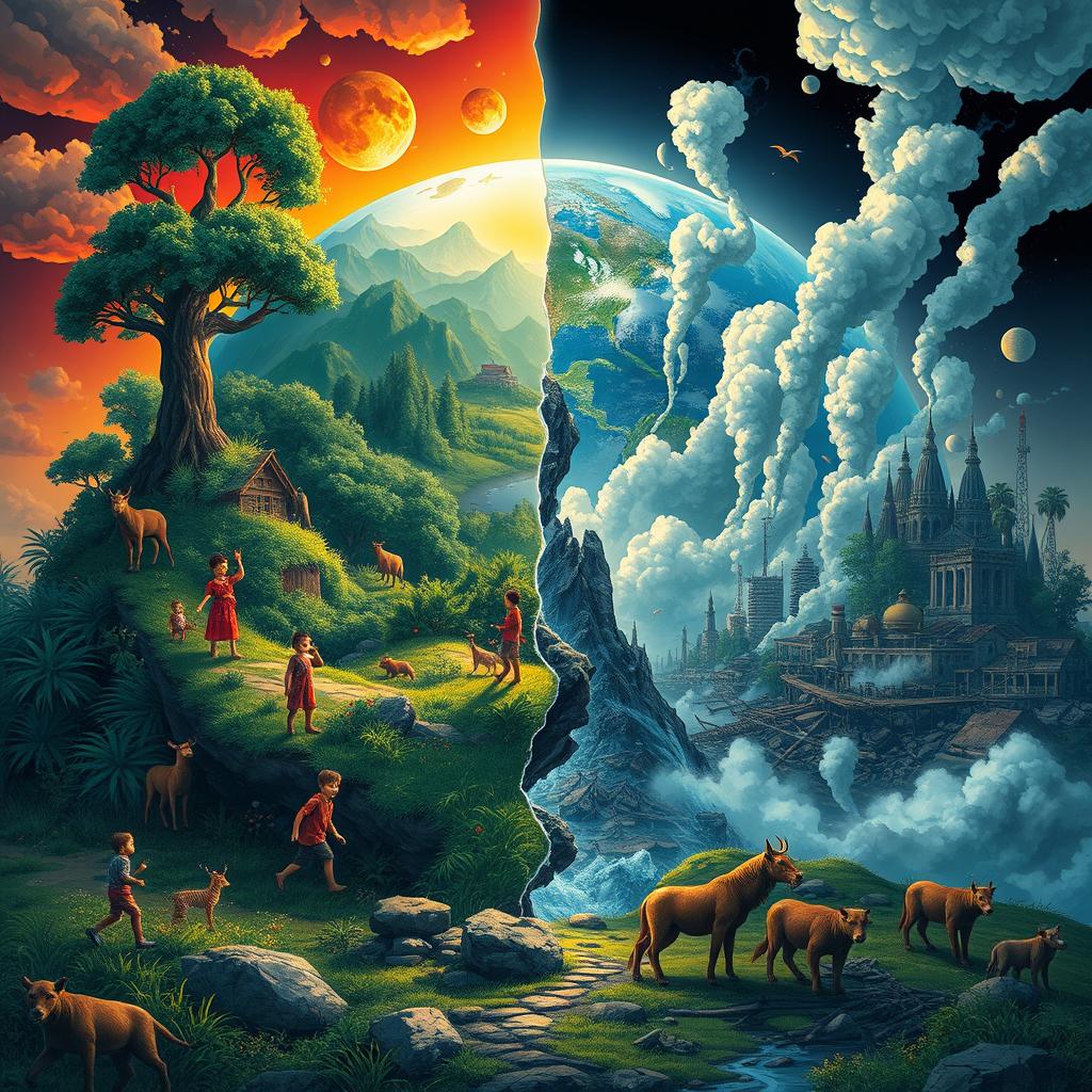 Divided Landscape: The Consequences of Human Actions