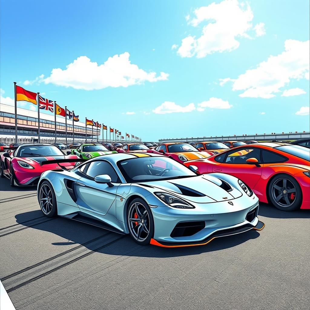 Rev Up Your Imagination: A Vibrant Sports Car Collection