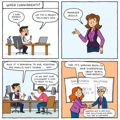 Conflict Resolution in the Workplace: A Comic Strip Guide