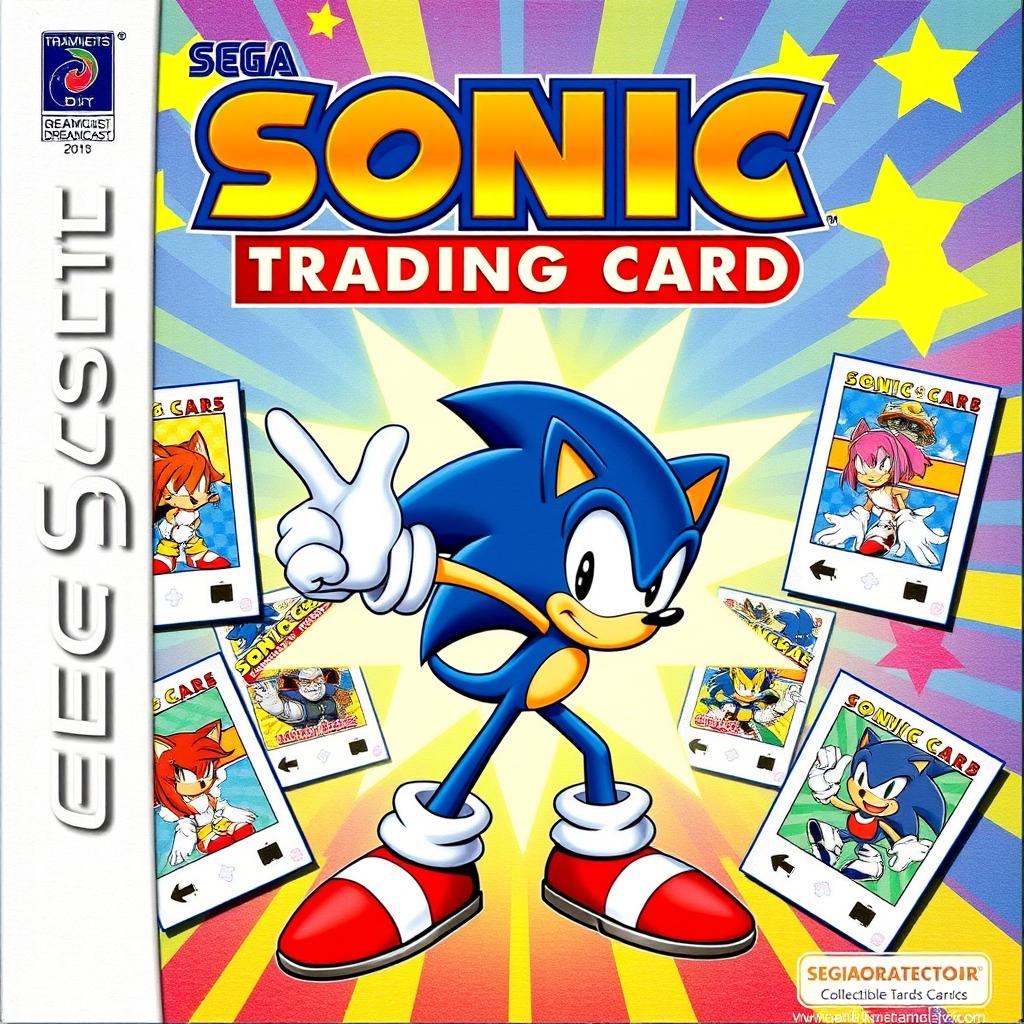 Sonic Trading Card: Dreamcast Nostalgia
