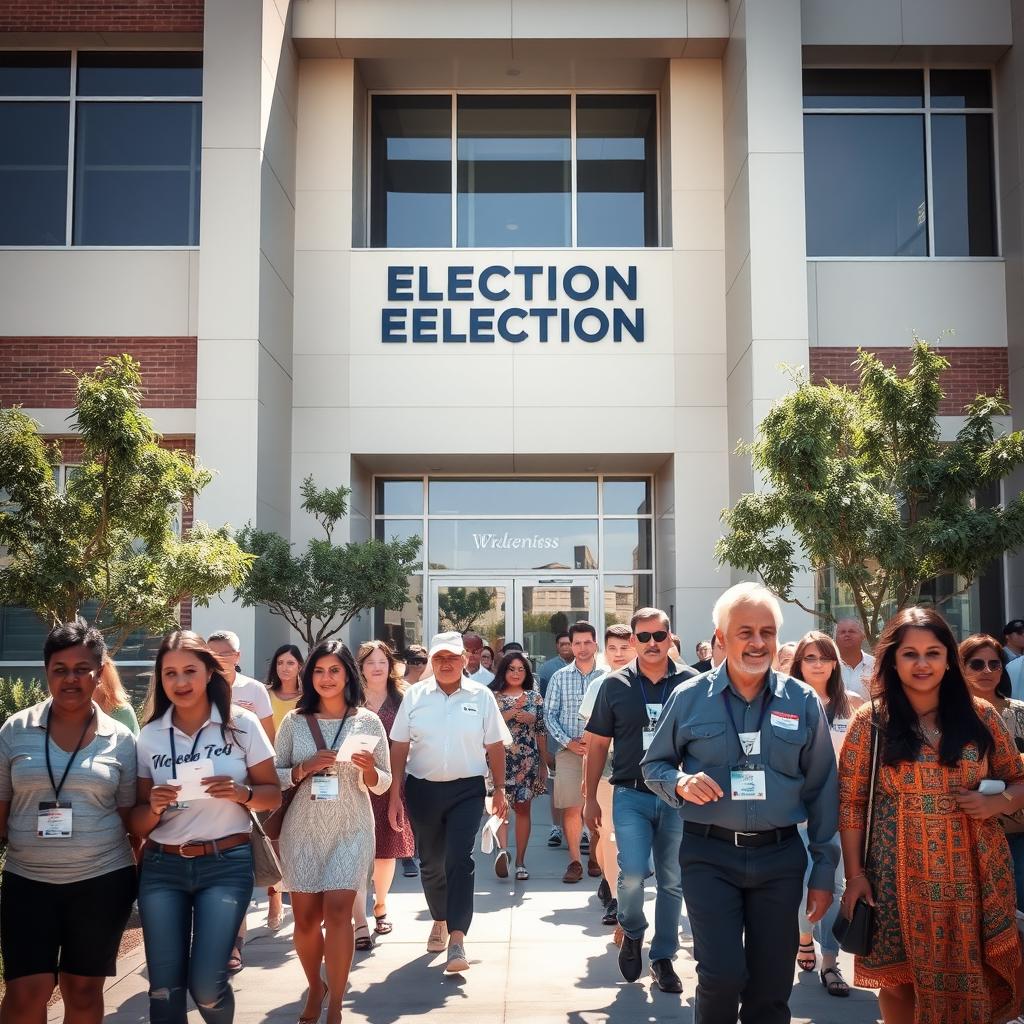 Vote in Style: A Modern Election Commission Building