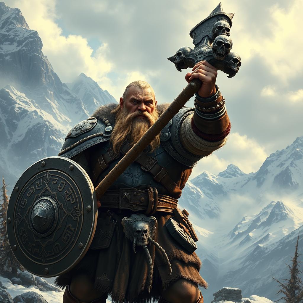 Epic Dwarf Warrior: A Dungeons & Dragons Adventure
