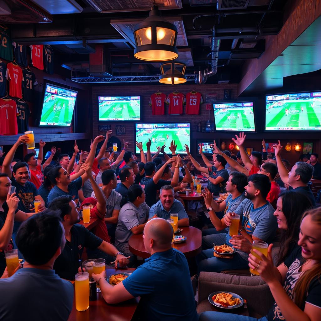 Dive into the Excitement: Sport Bar Vibes