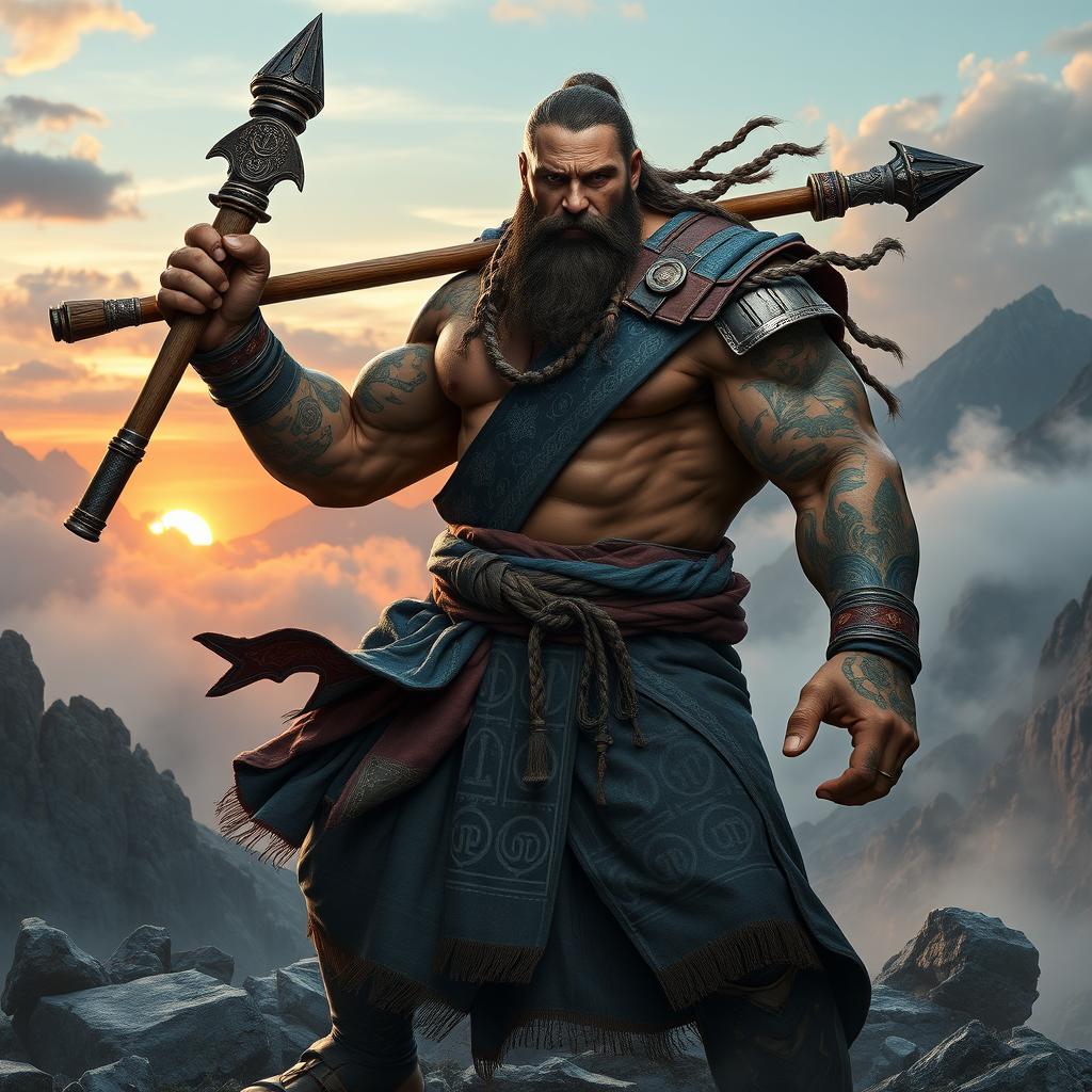 Unleash the Strength: Goliath Warrior Monk