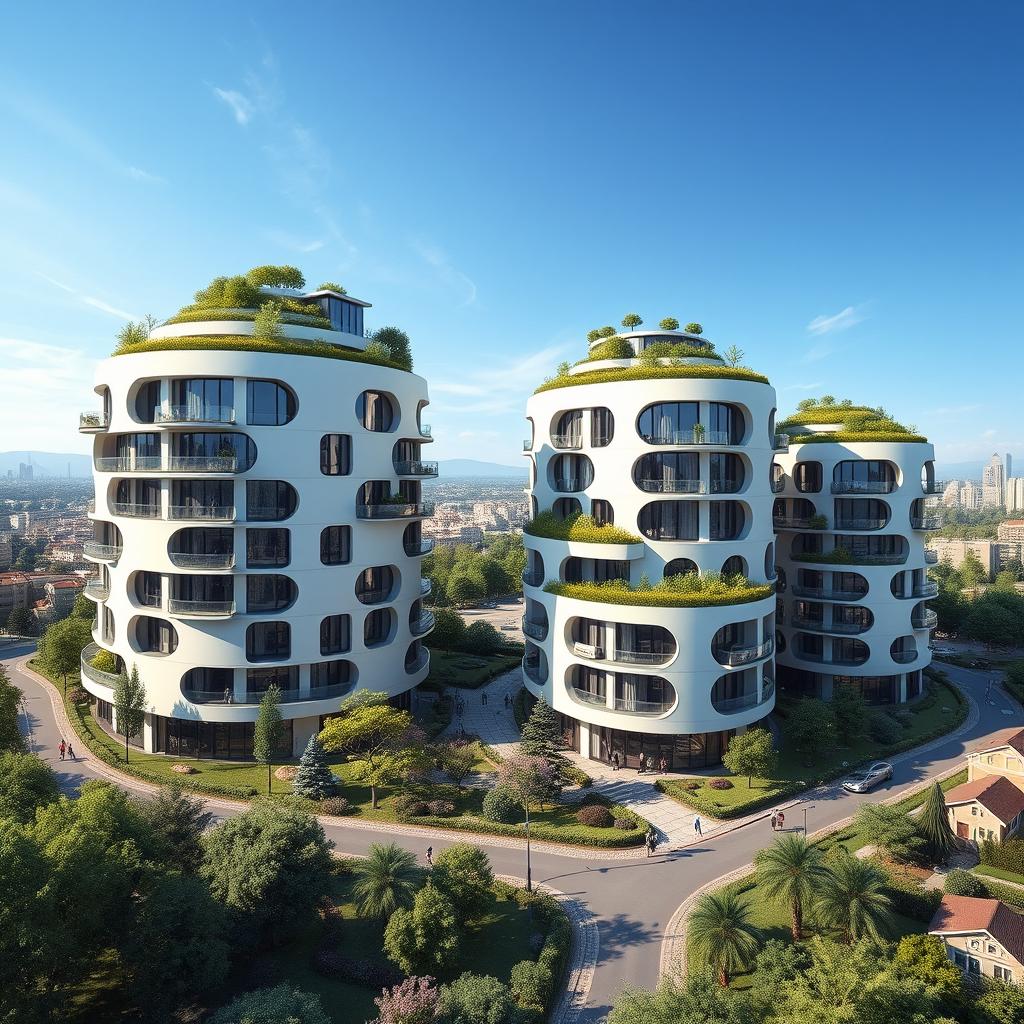 Breathtaking Round-Shaped Condominiums