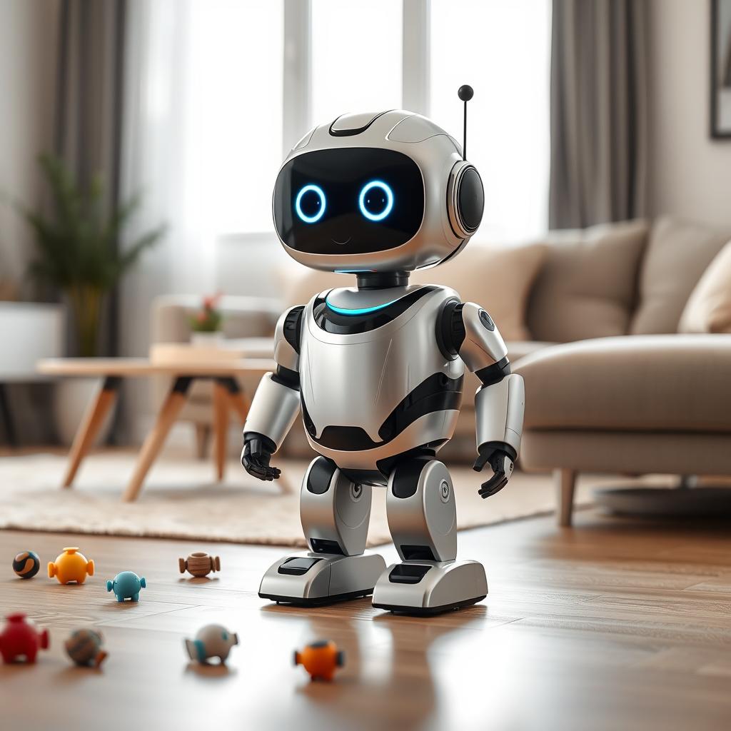 Meet Your New Cleaning Companion: The Friendly Robot