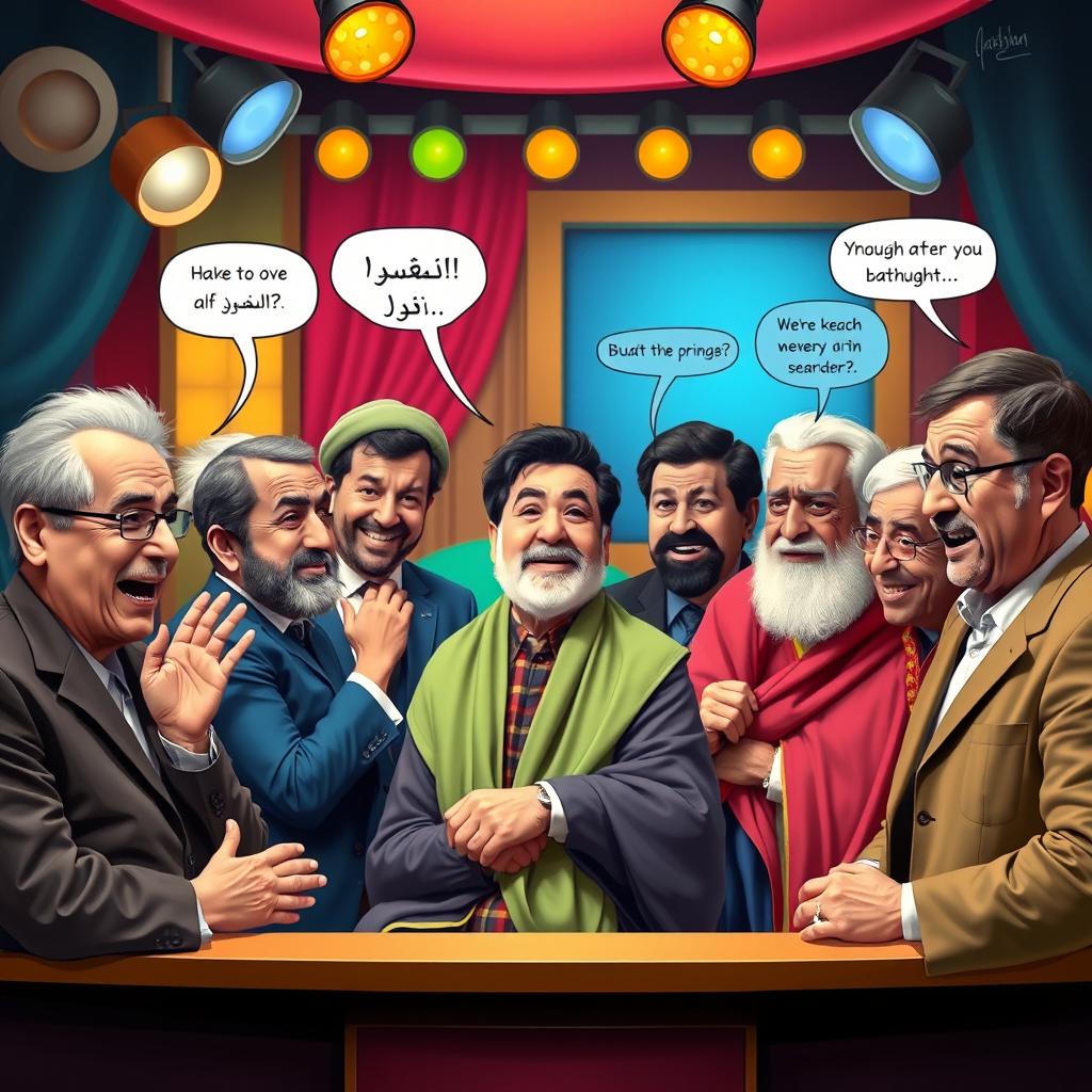 Laughter in Quarantine: Iranian Icons Unite