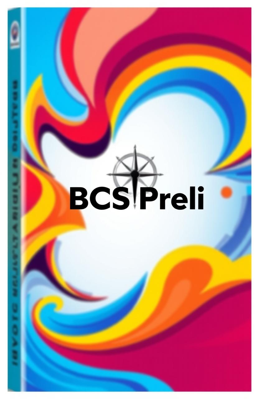 BCS Preli Book Cover Design | Abstract & Vibrant