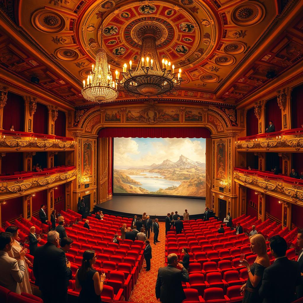 Step Inside a Grand Theater: A Masterpiece of Elegance