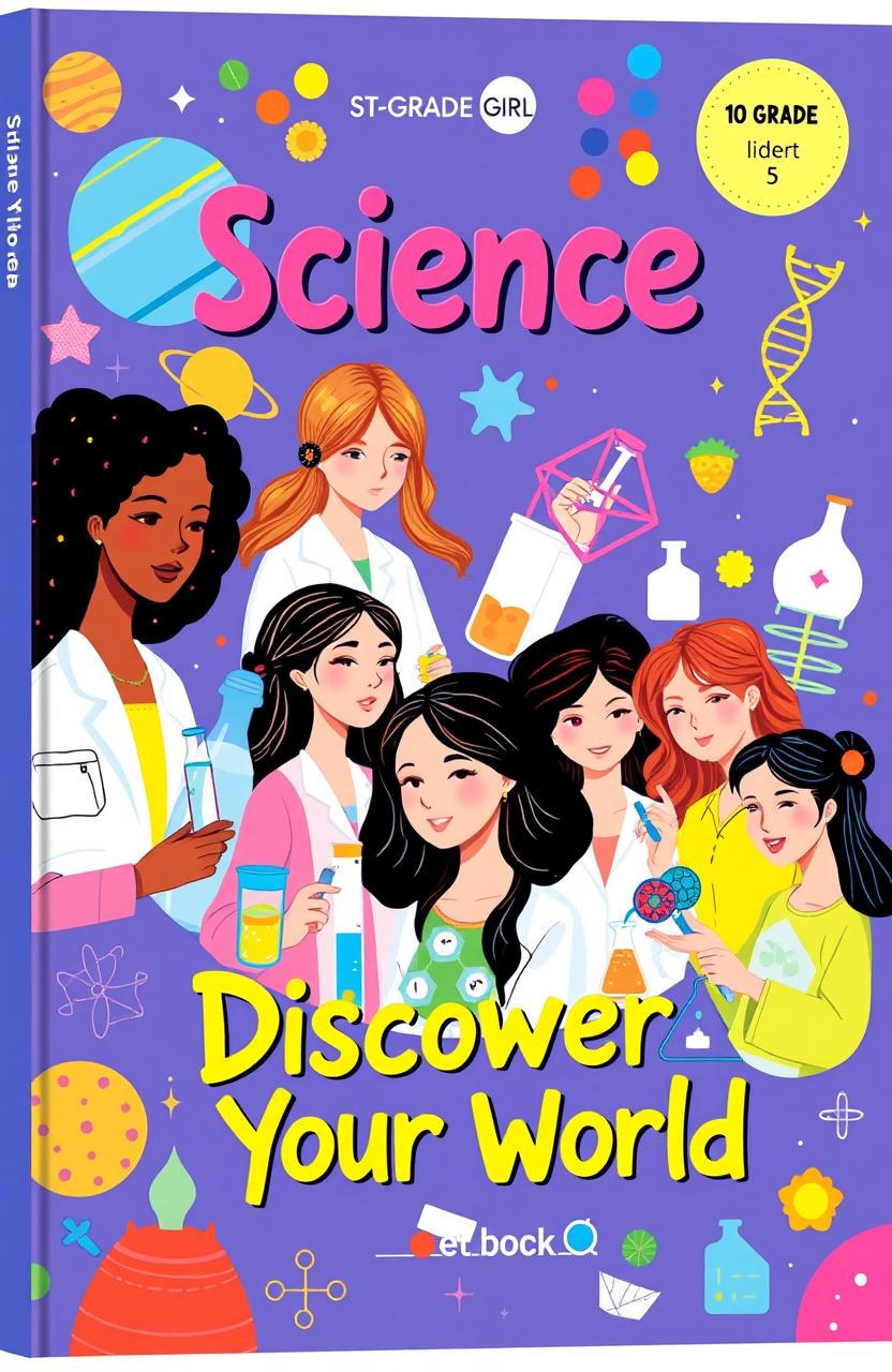 Empower Your Curiosity: Inspiring Science Textbook Cover