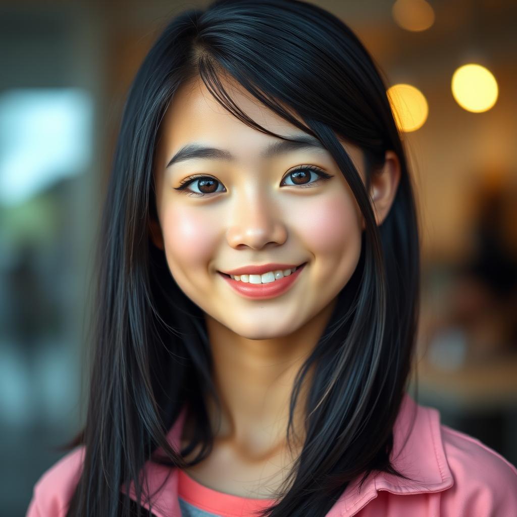 Elegant Portrait of a 17-Year-Old Beauty
