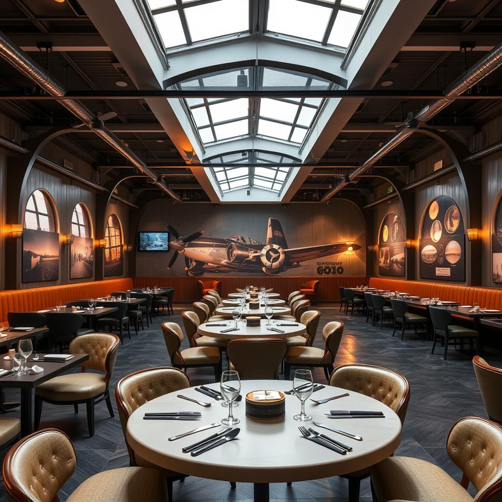 Skyline Hangar 88: A Unique Aviation-Themed Dining Experience