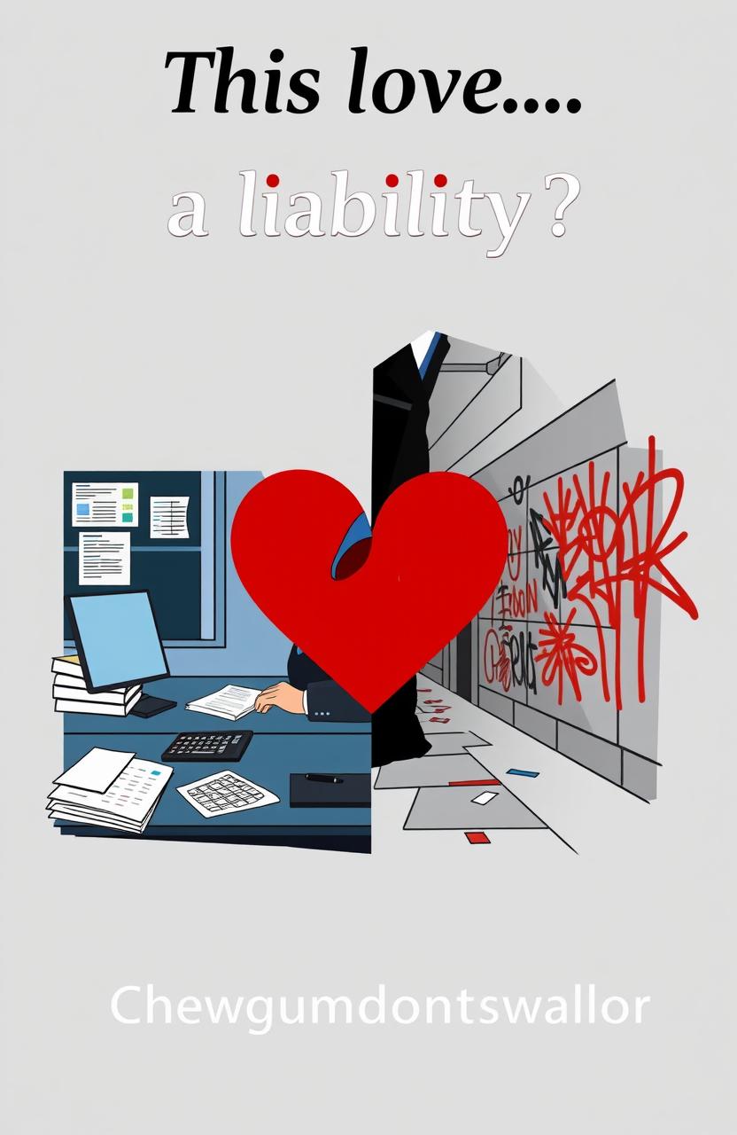 This Love... A Liability? - Intriguing Book Cover Design by ...