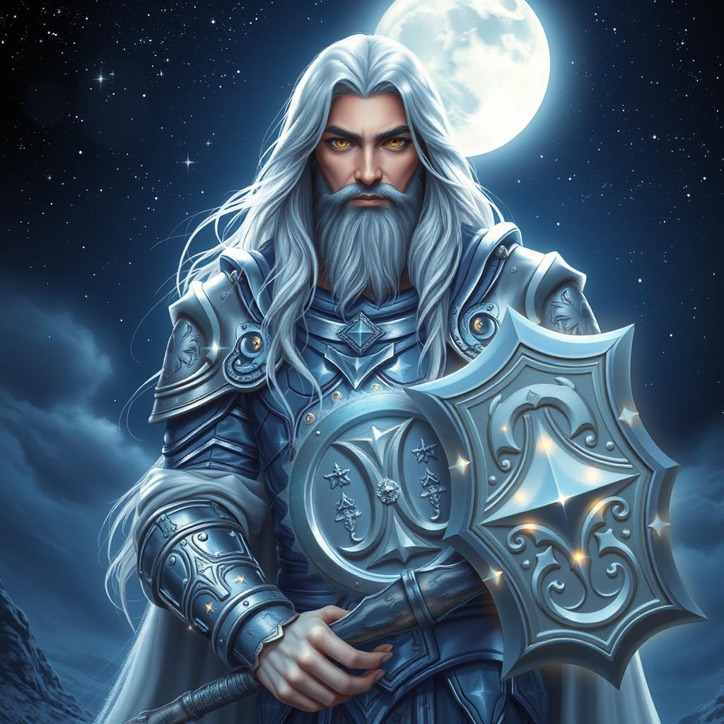 Celestial Guardian: Aasimar Twilight Cleric of Selune