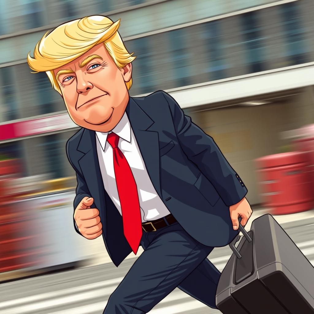 Dynamic Donald Trump: Running with Purpose