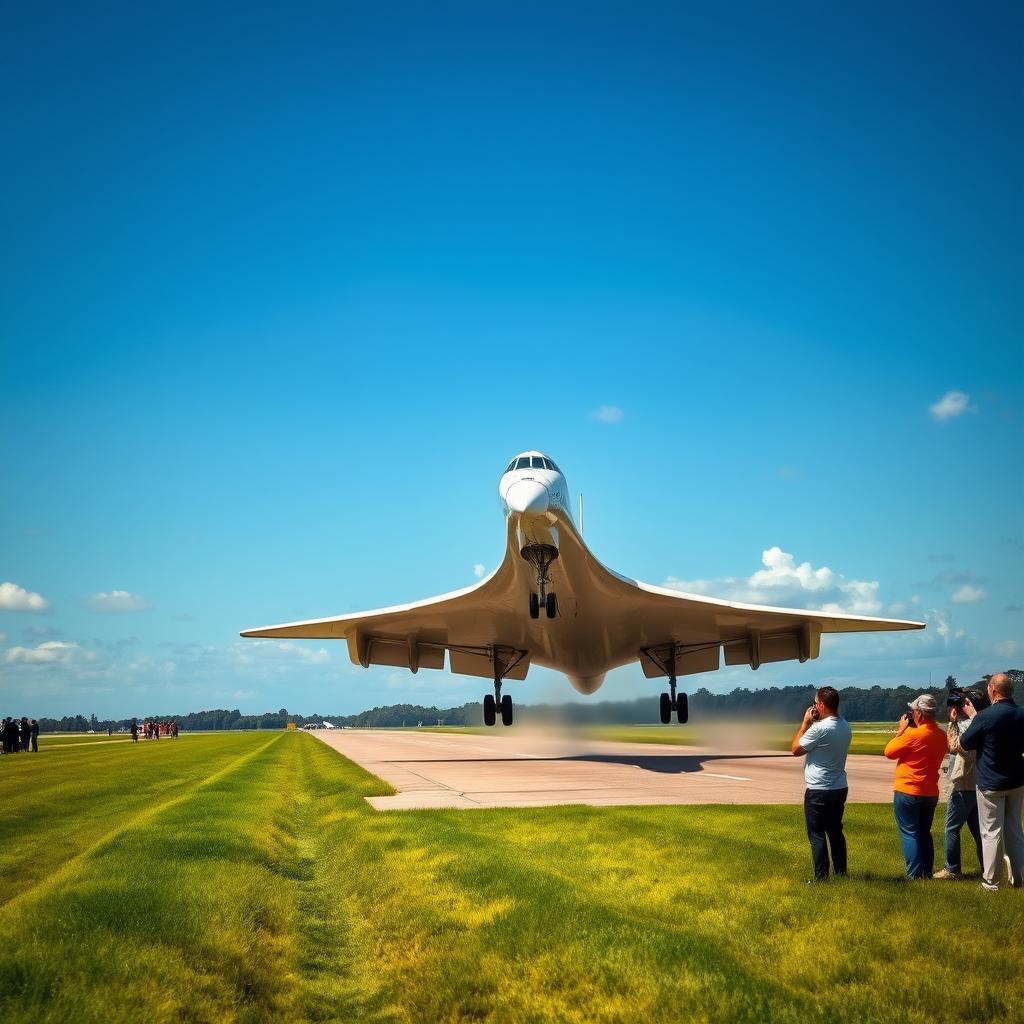 Concorde in Action: The Ultimate Stunt Landing