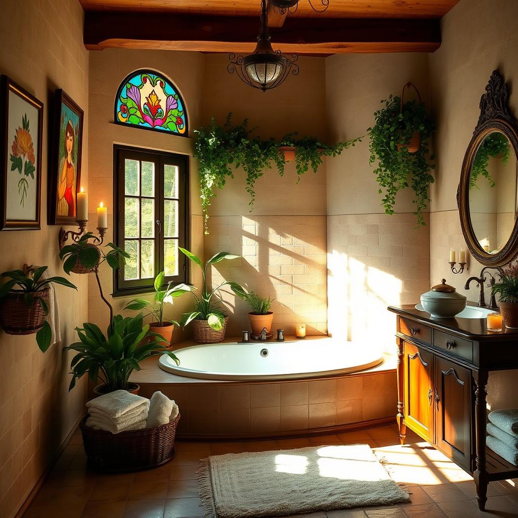 Stunning Traditional Spanish Bathroom Makeover