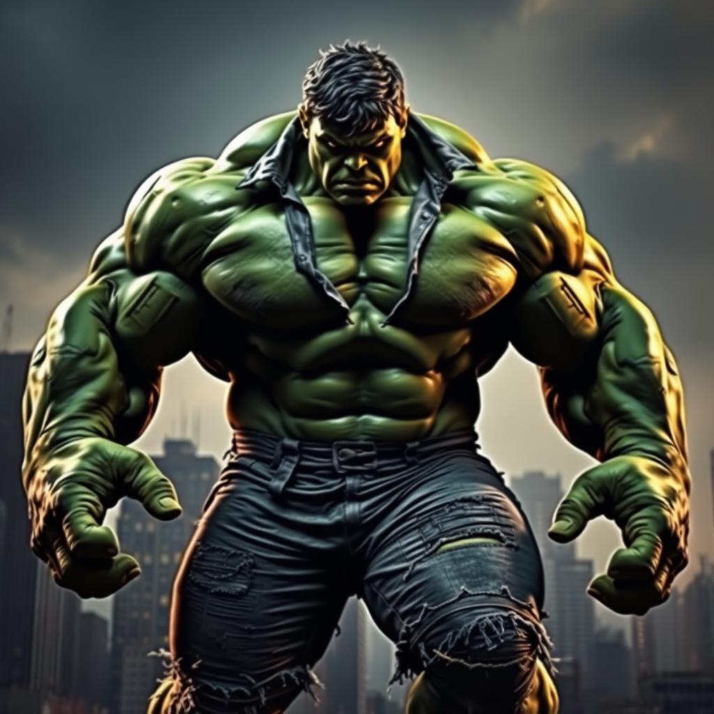 Unleash the Hulk: Iconic Green Giant in Action